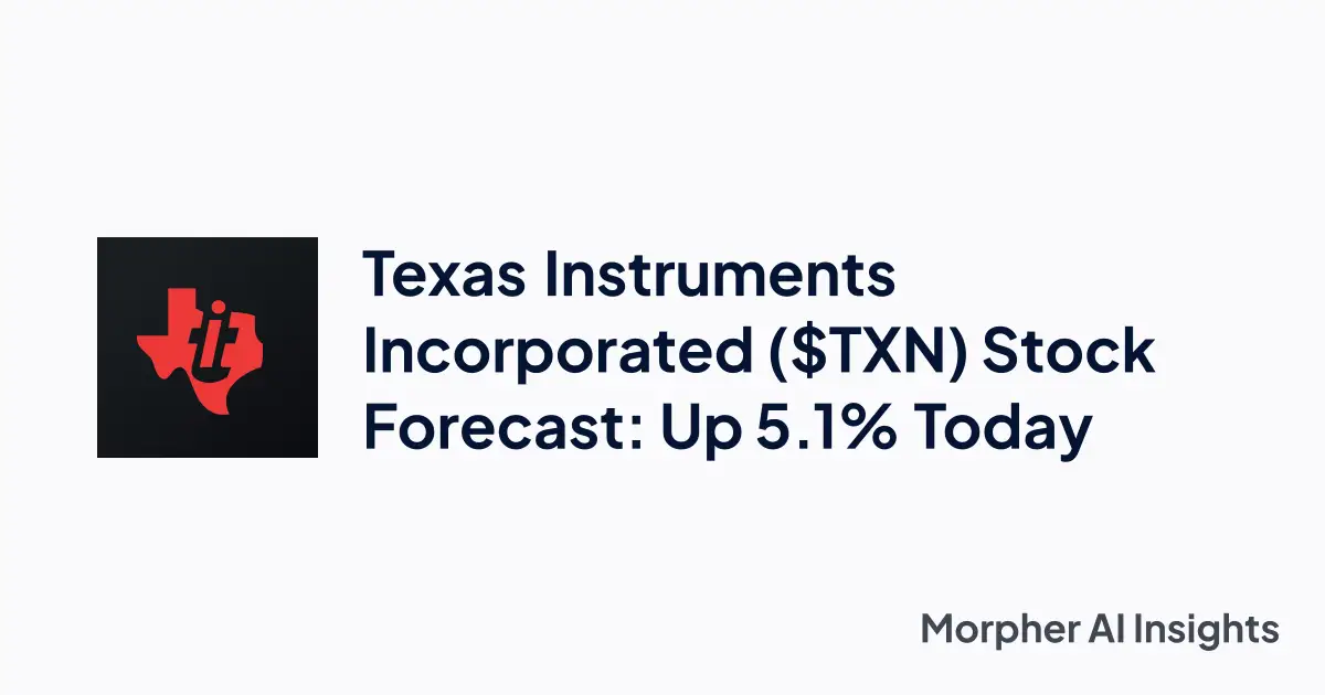 Texas Instruments Incorporated ($TXN) Stock Forecast
