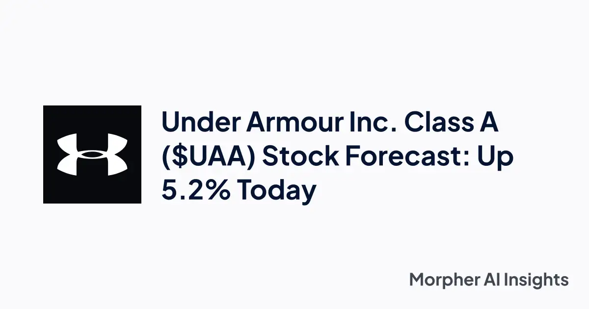 Under Armour Inc. Class A ($UAA) Stock Forecast