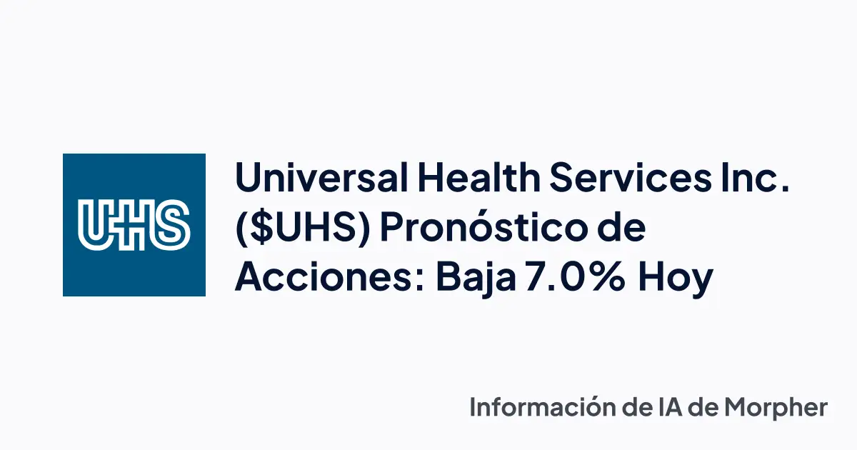 Universal Health Services Inc. ($UHS) Stock Forecast