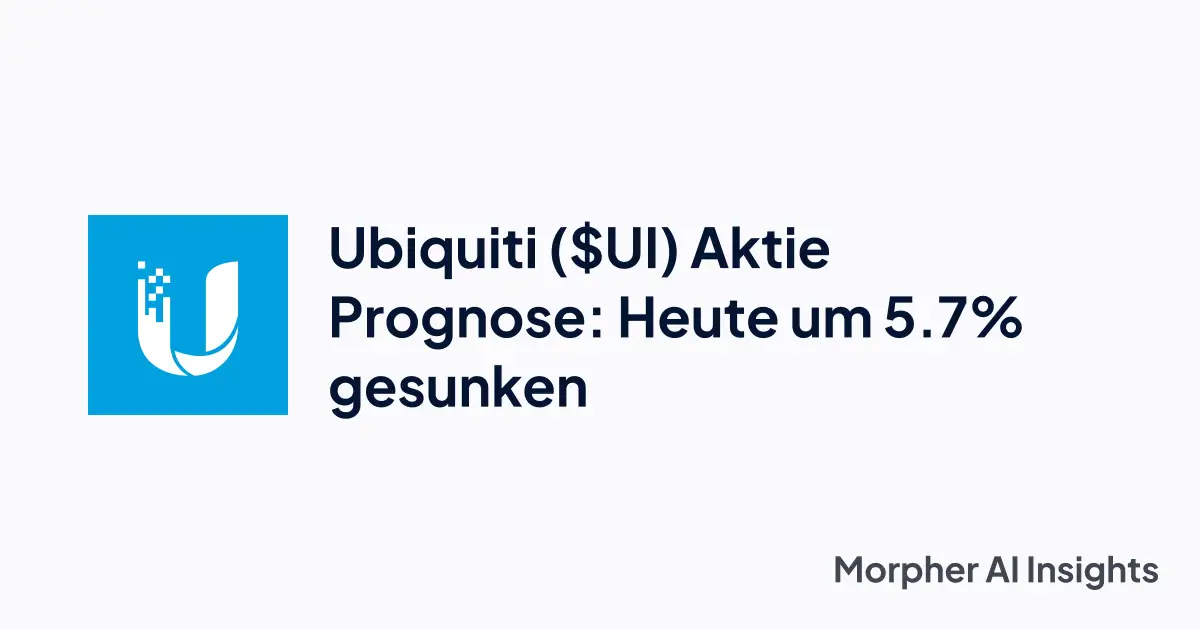 Ubiquiti ($UI) Stock Forecast