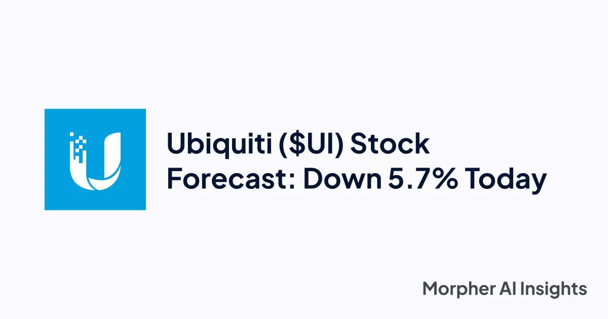 Ubiquiti ($UI) Stock Forecast