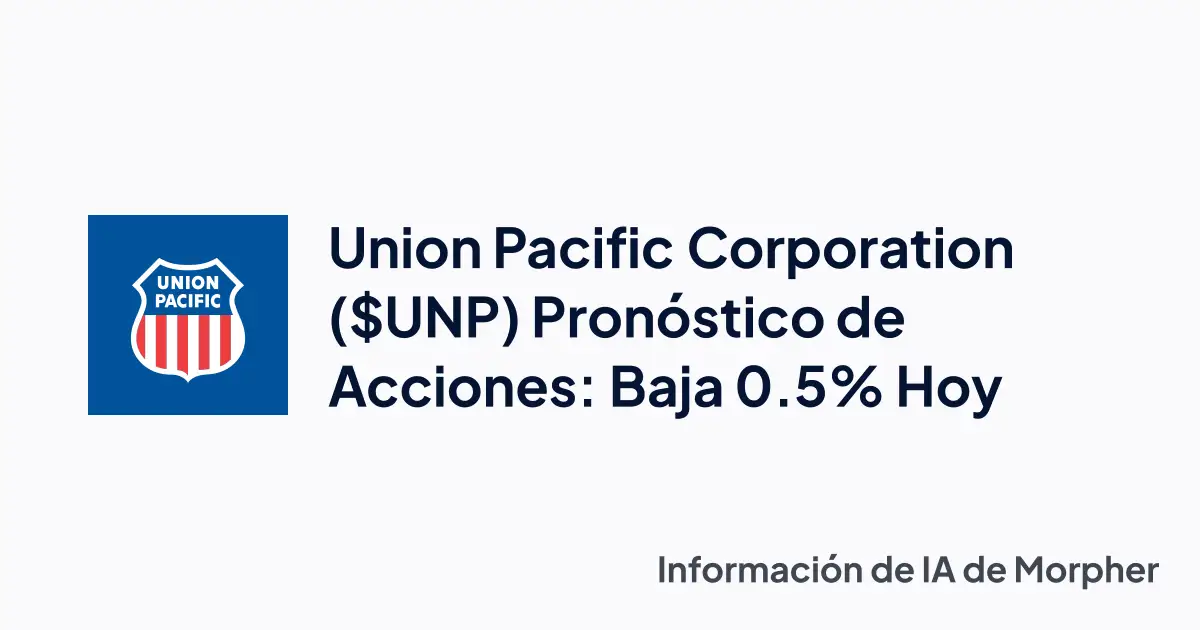 Union Pacific Corporation ($UNP) Stock Forecast