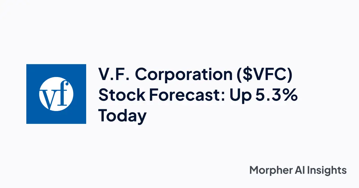 V.F. Corporation ($VFC) Stock Forecast