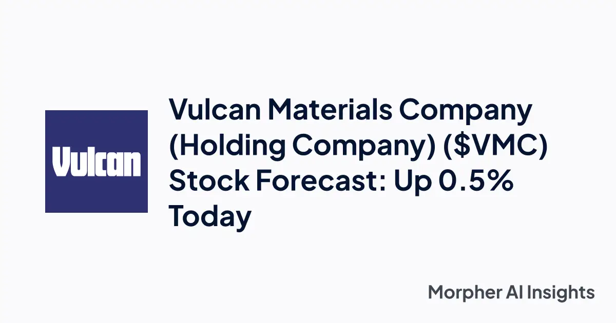 Vulcan Materials Company (Holding Company) ($VMC) Stock Forecast