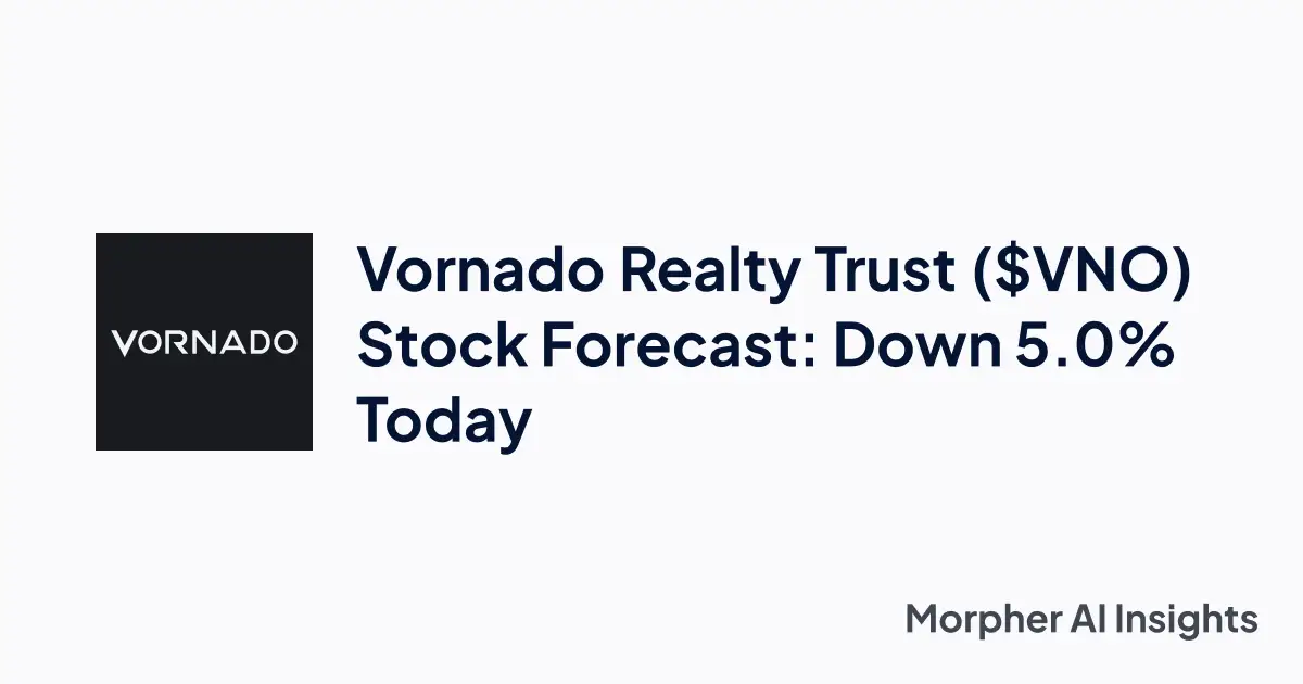 Vornado Realty Trust ($VNO) Stock Forecast