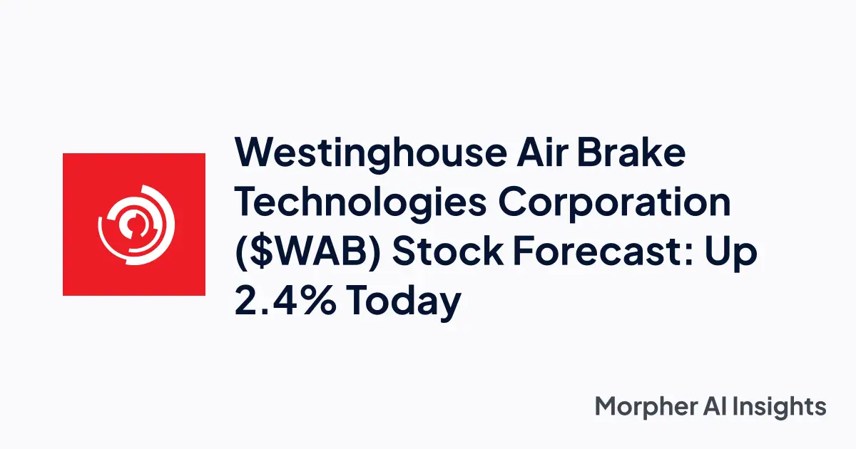 Westinghouse Air Brake Technologies Corporation ($WAB) Stock Forecast