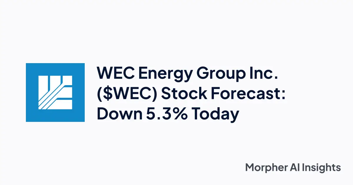 WEC Energy Group Inc. ($WEC) Stock Forecast