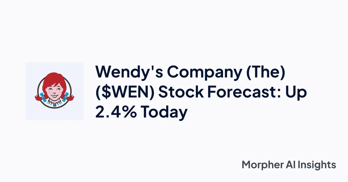 Wendy's Company (The) ($WEN) Stock Forecast