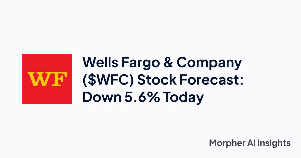 Wells Fargo & Company ($WFC) Stock Forecast