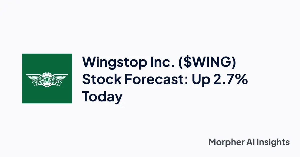 Wingstop Inc. ($WING) Stock Forecast