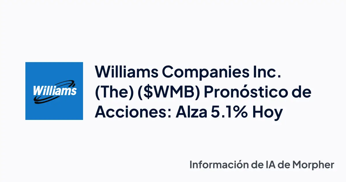 Williams Companies Inc. (The) ($WMB) Stock Forecast