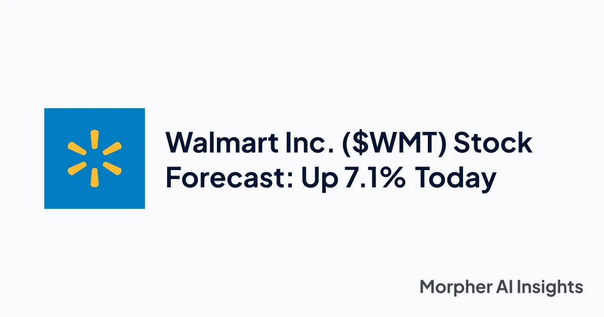 Walmart Inc. ($WMT) Stock Forecast