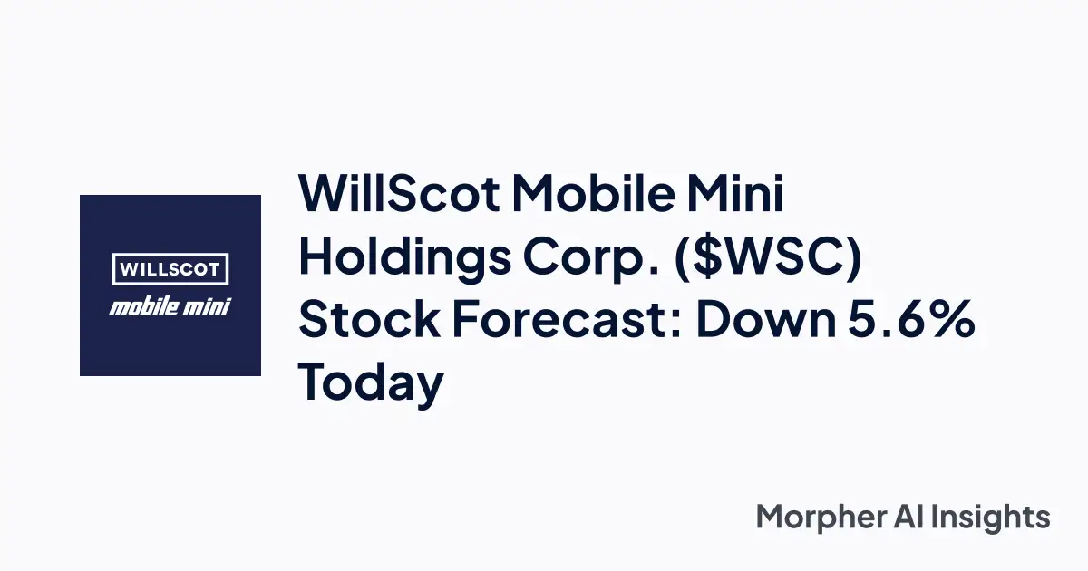 WillScot Mobile Mini Holdings Corp. ($WSC) Stock Forecast