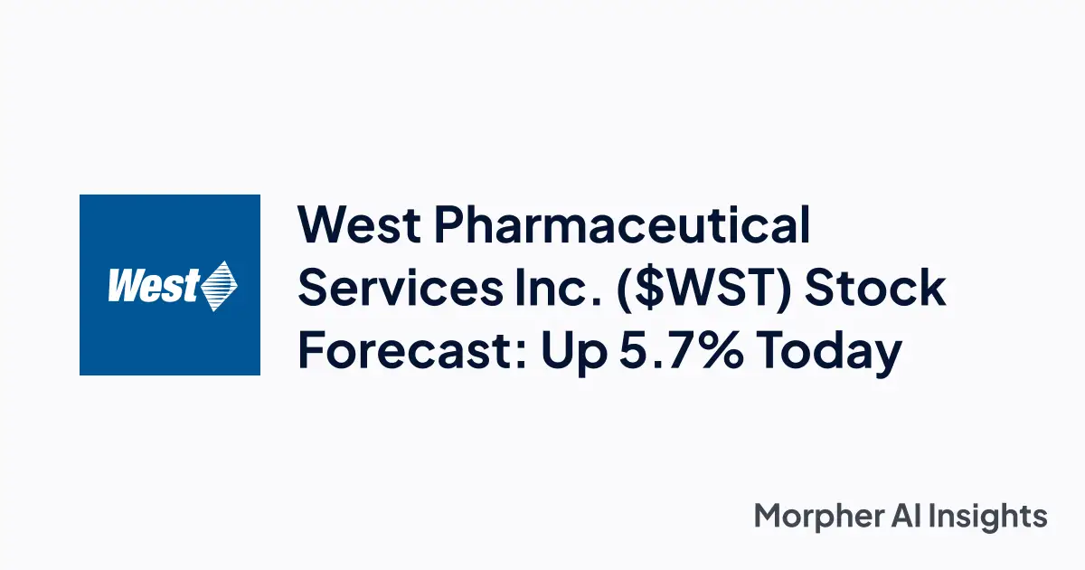 West Pharmaceutical Services Inc. ($WST) Stock Forecast