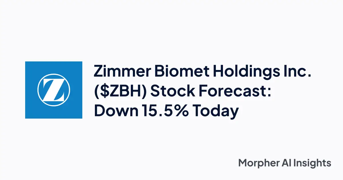 Zimmer Biomet Holdings Inc. ($ZBH) Stock Forecast