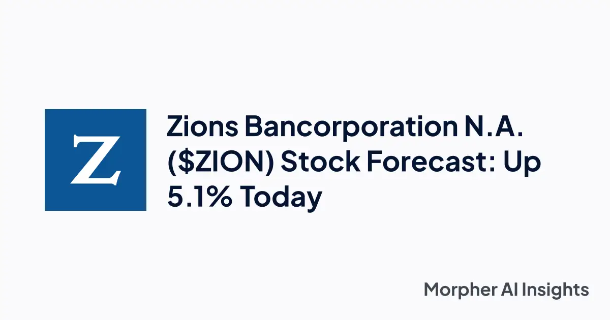Zions Bancorporation N.A. ($ZION) Stock Forecast