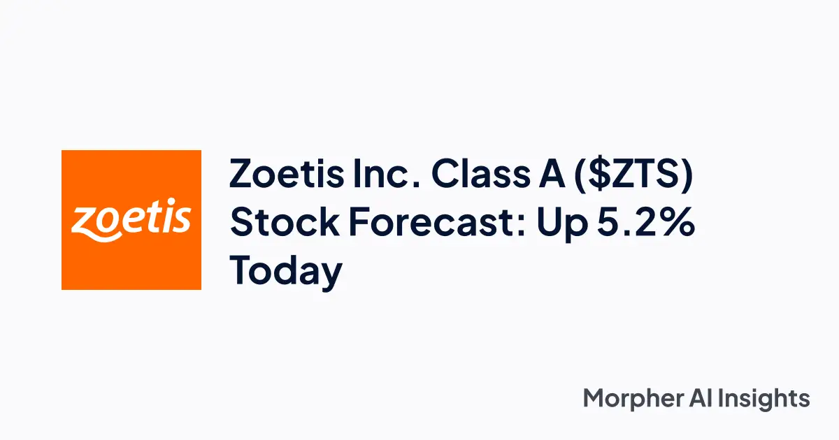 Zoetis Inc. Class A ($ZTS) Stock Forecast