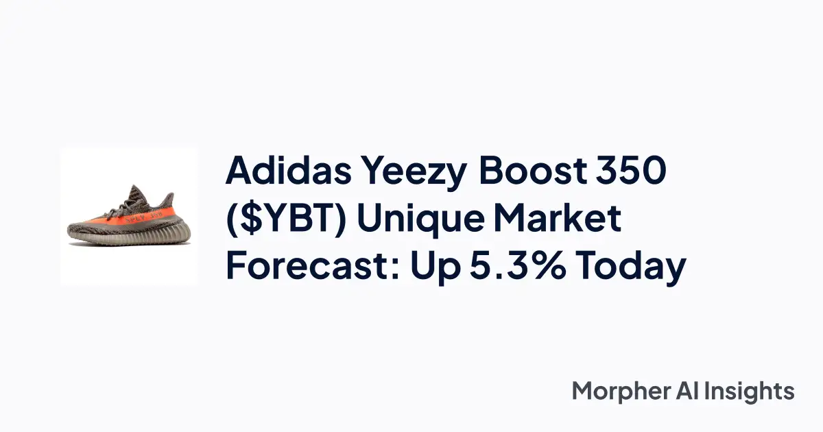 Adidas Yeezy Boost 350 ($YBT) Unique Forecast